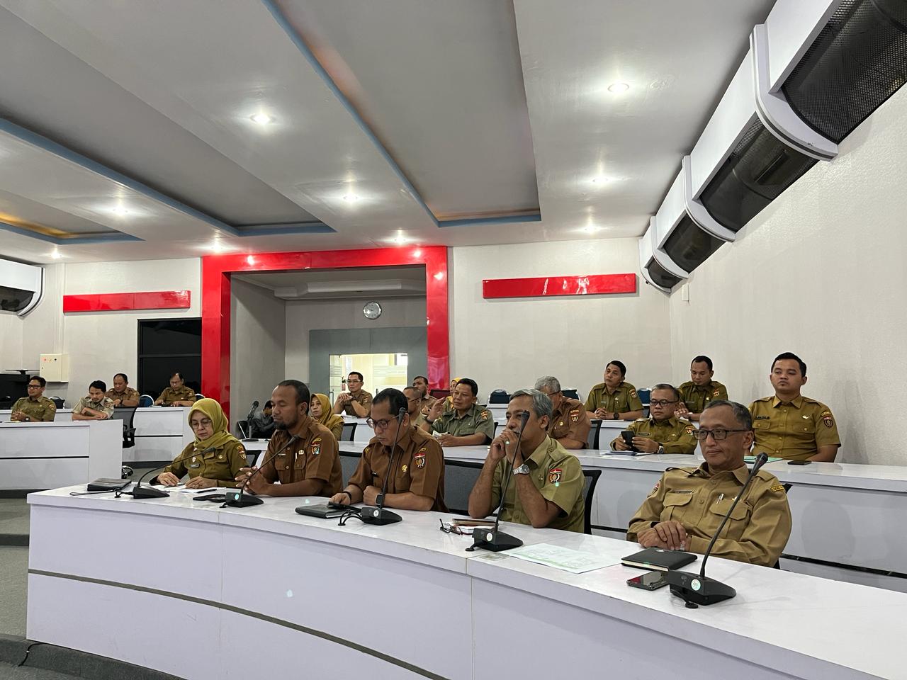 Sosialisasi Pedoman Penilaian, Rapat Evaluasi & Koordinasi terkait Pemenuhan Dokumen Monitoring ...